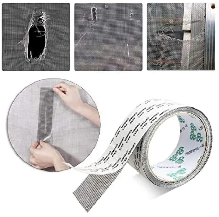 Strong Adhesive And Waterproof Window Mosquito Net Covering Mesh Tape ...