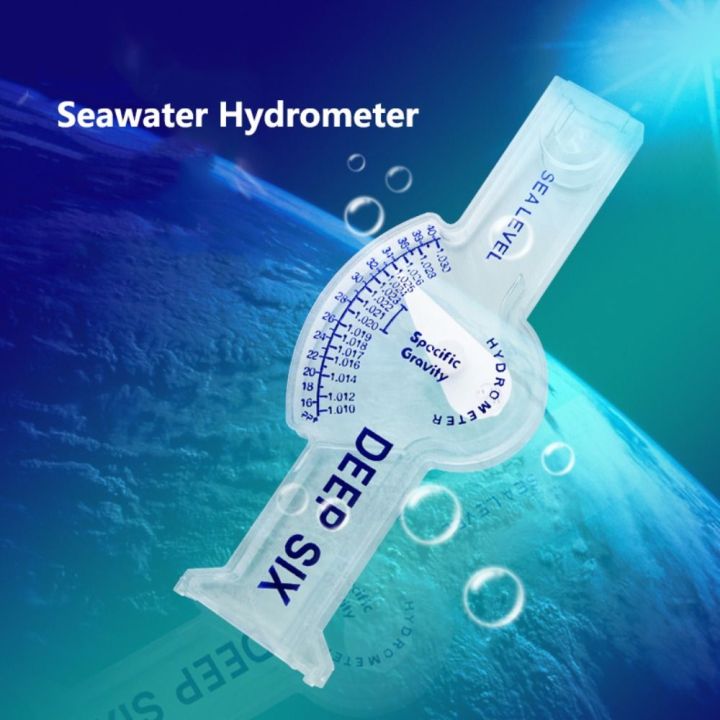 New Portable Seawater Hydrometer High Precision PVC Fish Tank ...