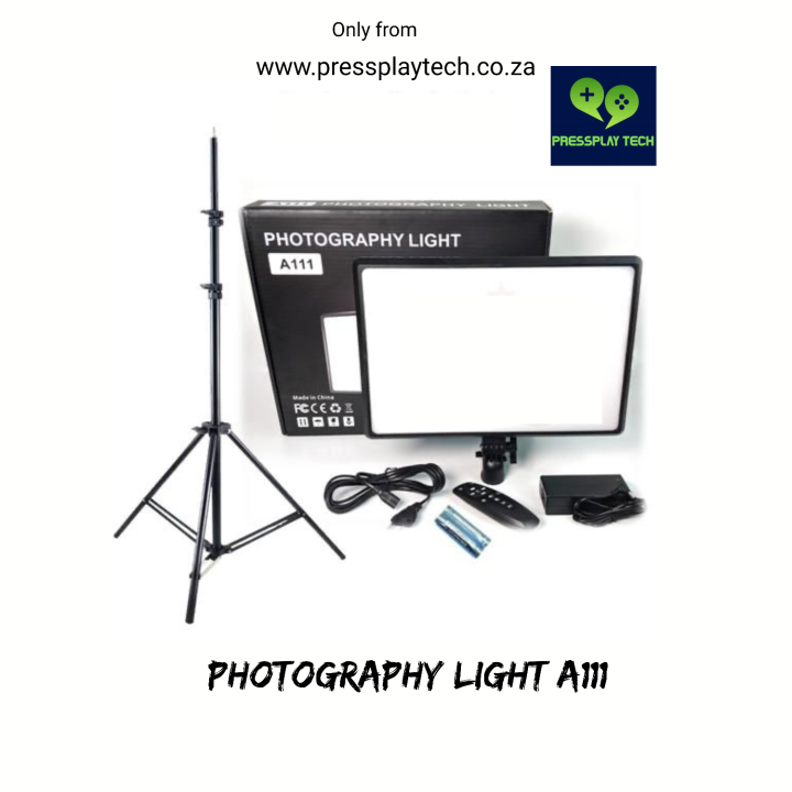 LED Panel Photography Light Studio Video Live Dimmable LED Photographic ...