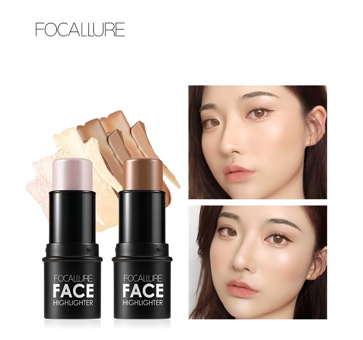 Focallure FA01 Highlighter & Contour Stick by Celestia Skin (02 Gold ...