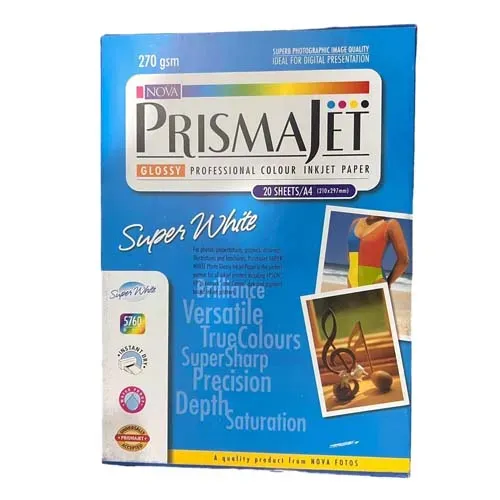Pack of 3 – Prismajet A4 Premium Glossy Photo Paper (20 Sheets Each ...