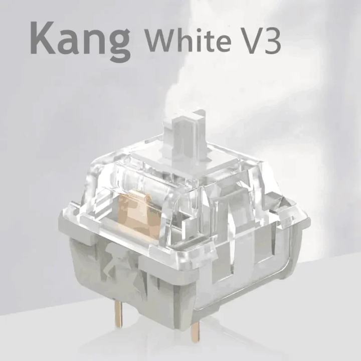 KTT Kang White V3 Switches Mechanical Keyboard Linear Switch 3 Pin ...
