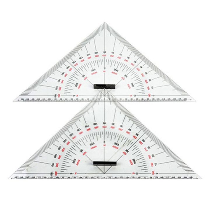 NAMUNY Chart Drawing Triangle Ruler for Ship Drawing 300mm Large-Scale ...