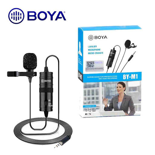 Condenser Microphone, Lavalier, Omni Directional Mic For Mobile, Pc And ...