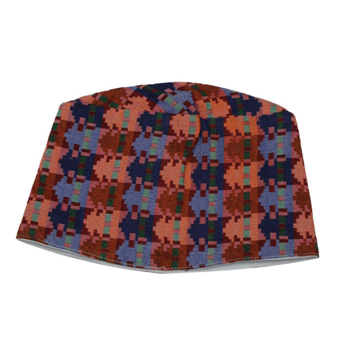Red/Blue Nepali Dhaka Topi For Men | Daraz.com.np