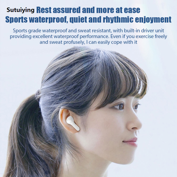 Sutuiying T6 Tws Earpuds Wireless Bluetooth 5.0 Sport Gaming Headsets ...