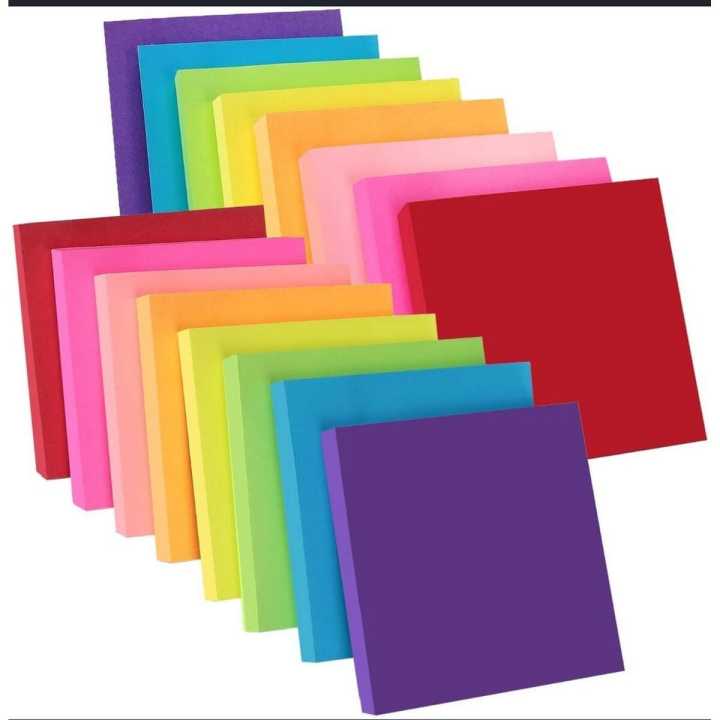 Sticky Note 3/3 GS-08 100 Sheets Multi Color | Daraz.com.np
