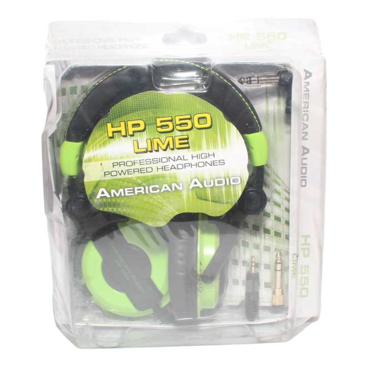 HP 550 Lime Professionla Powered Headphones | Daraz.com.np