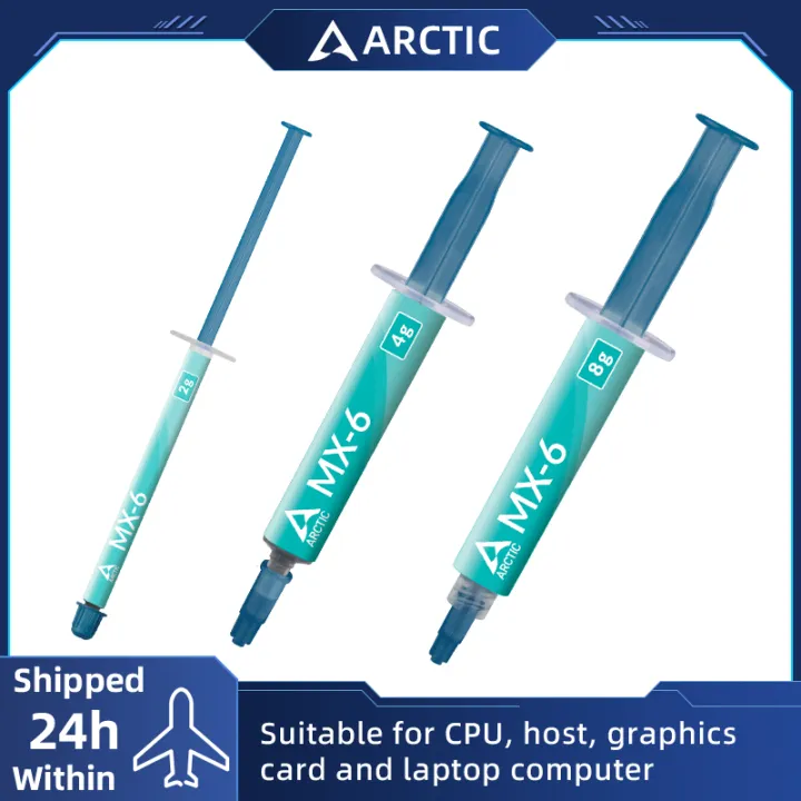ARCTIC MX-6 (2g/4g/8g) Ultimate Performance Thermal Paste for CPU, Graphics Cards, laptops, Very ...