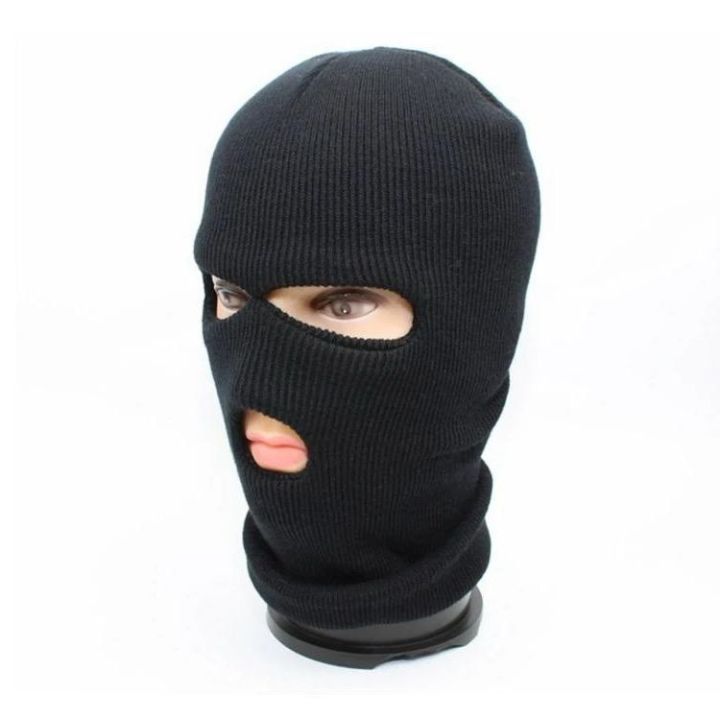 3 Hole Army Tactical Mask Warm Full Face Mask And BeanieW Ski Mask ...