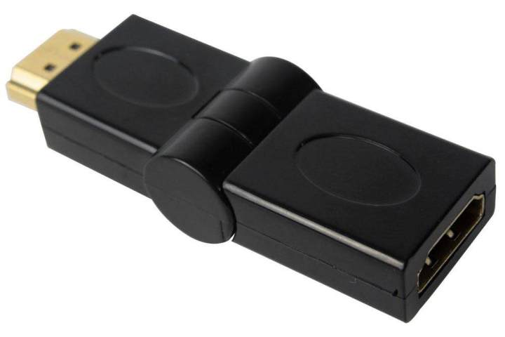180 Degree Rotating Swivel Type HDMI Male to HDMI Female Adapter ...