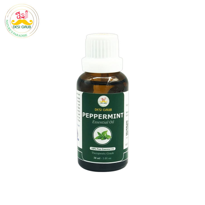 Desi Grub Peppermint Essential Oil 30ml – Invigorating Purity in Every Drop | Daraz.com.np
