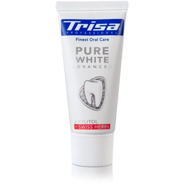 Trisa Pure White Toothpaste 15ml For Whitening Teeth | Daraz.com.np