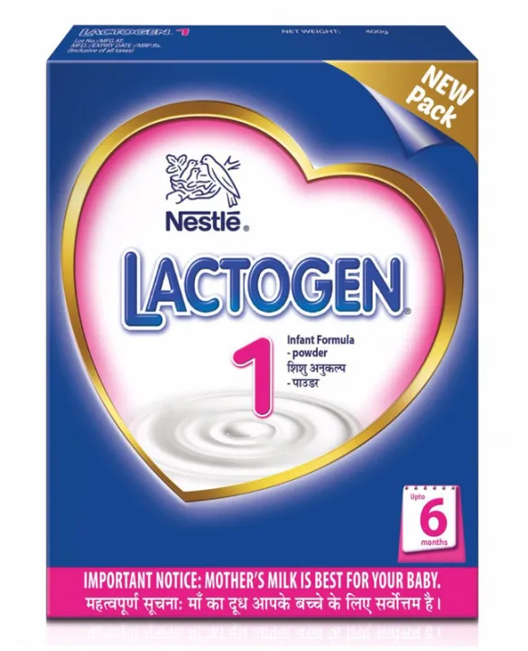 Nestle Lactogen 1 Infant Formula Powder (Upto 6 Months) 400G | Daraz.com.np