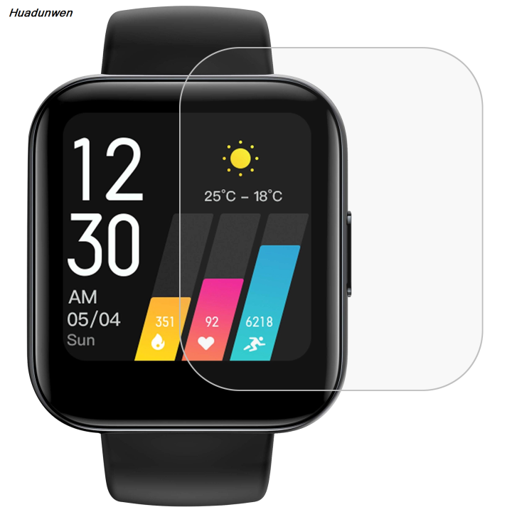 Huadunwen For Realme Watch Smart Watch Tempered Fifty percent discount ...
