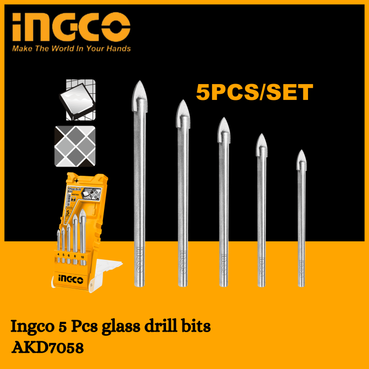 Ingco 5 Pcs Glass Drill Bits AKD7058 | Daraz.com.np