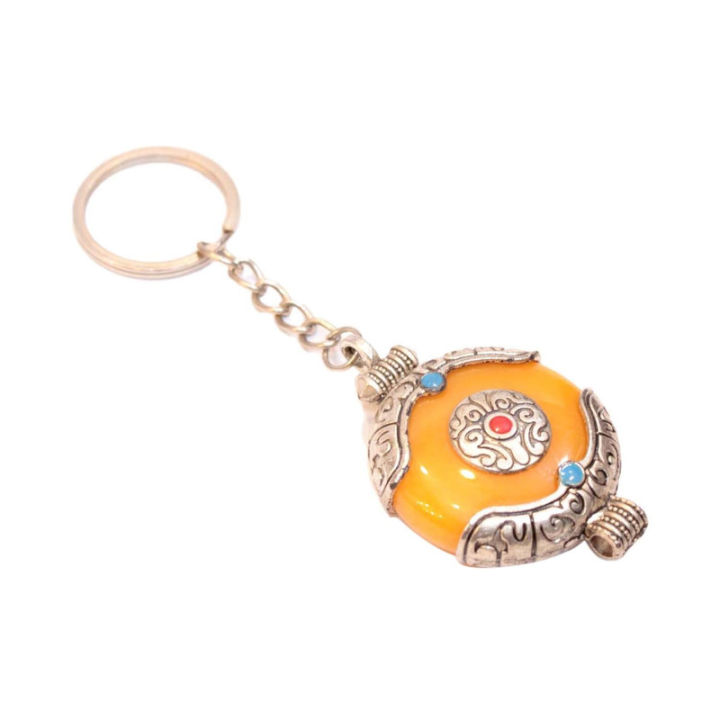 Round Stone Design Keychain | Daraz.com.np