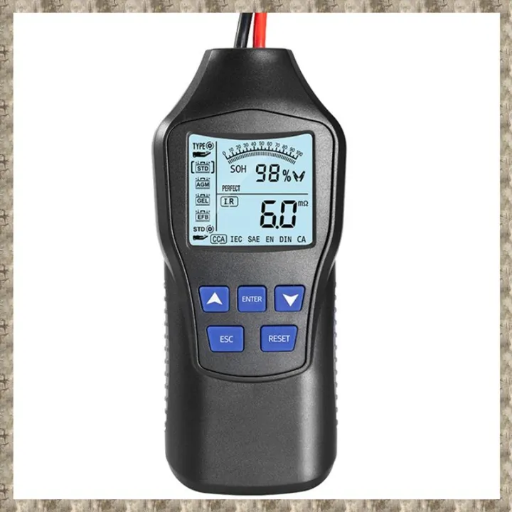 (GREH) Car Battery Tester 12V/24V Automotive Quick Load Plug Cranking ...