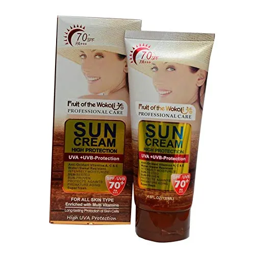 Wokali Sunscreen High Protection-SPF 70 PA+++Enriched with Multi Vitamins-130ml | Daraz.com.np