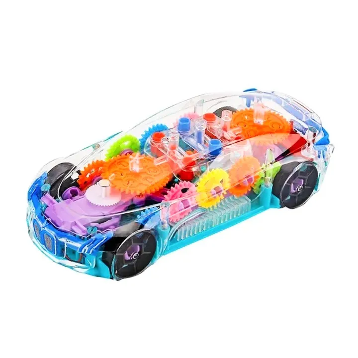 Concept Racing Car With Transparent Body and flashing lights and Music | Daraz.com.np