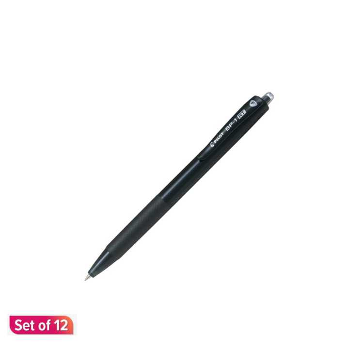 Pilot Bp-1 Rt Ball Pen ( Black ) 0.7 Mm ( Set Of 12 ) | Daraz.com.np