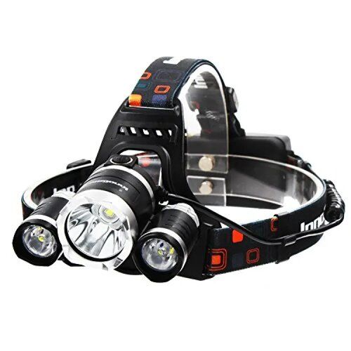5000 lumens Bright Headlight Headlamp Flashlight Torch 3 CREE XML T6 ...