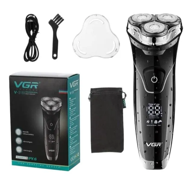 VGR V - 318 Professional Rechargeable Electric Hair Trimmer/Shaver ...