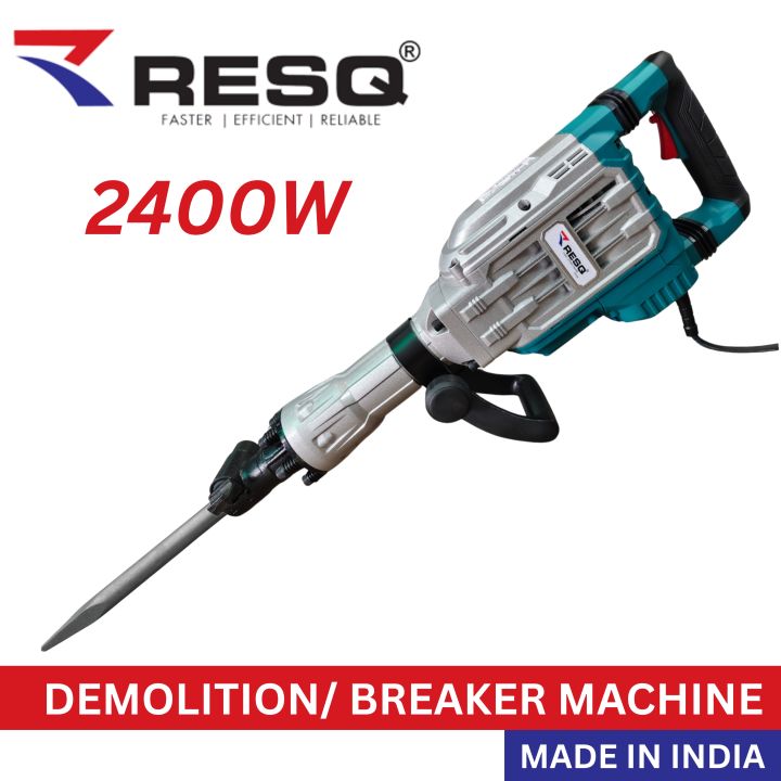 Demolition/ Breaker Machine | 2400W | ResQ Brand | Hammer Drill ...
