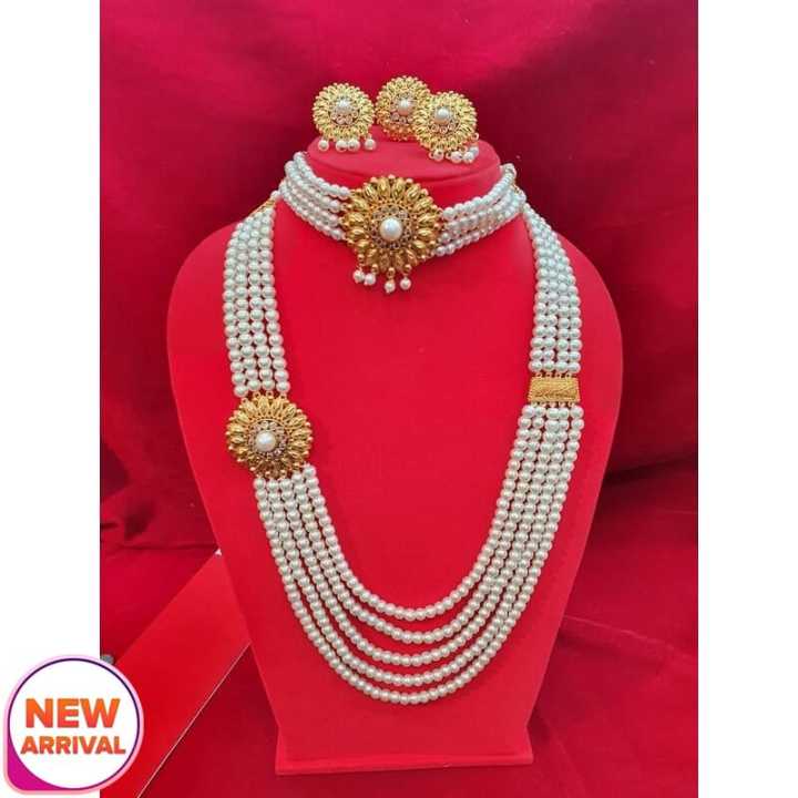 Moti Chokar And Chandrahar Set | Daraz.com.np