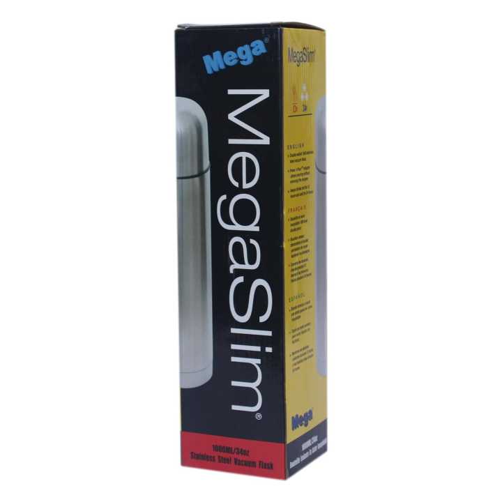 Mega1000 ML Vacuum Bottle Flask Steel | Daraz.com.np