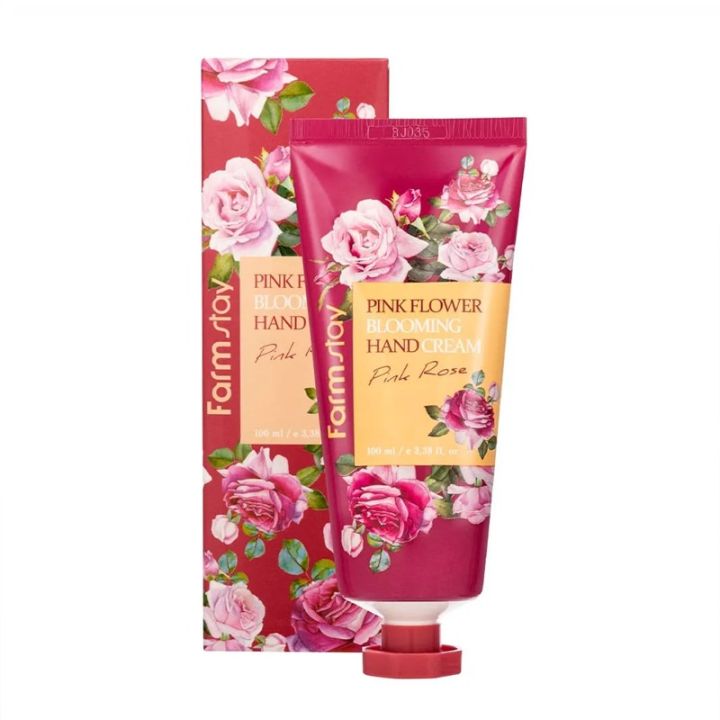 KOJA Farm stay pink flower hand cream 100 ml, rose flower | Daraz.com.np