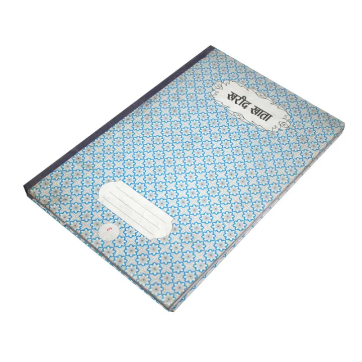 Blue/Grey Color Flower Pattern Design Kharid Khata No.12 | Daraz.com.np
