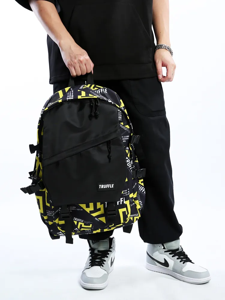 Truffle Cyberpunk Waterproof Travel Backpack Unisex T2323 (l) | Jeevee