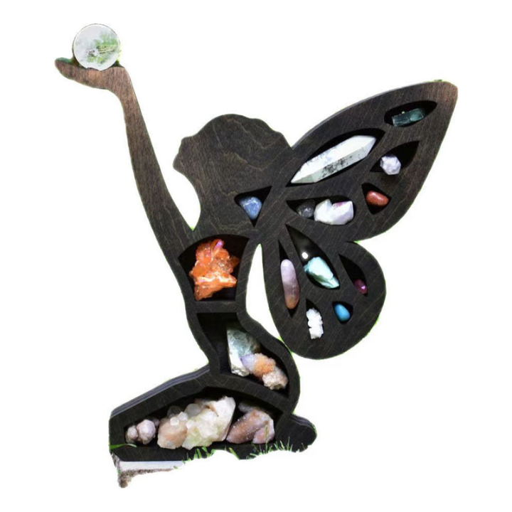 1Pcs Moon Crystal Rack Model Storage Rack Crystal Stone Storage Shelf ...