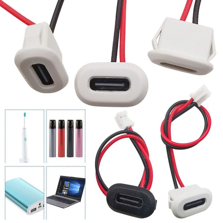 3A High Current Plug Socket Female Socket Card Buckle USB-C Charger ...