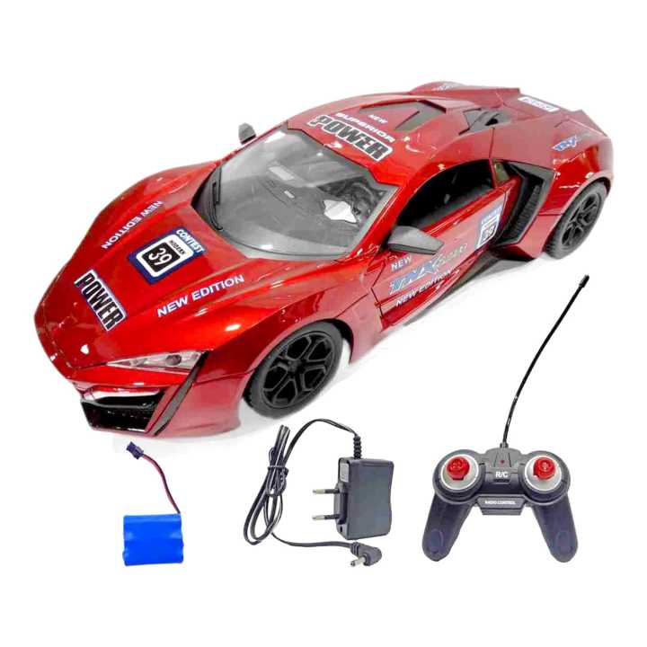 Remote Control Lamborghini Car With Head light, Rechargeable Battery ...