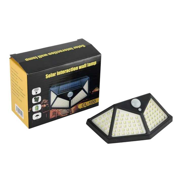 Waterproof Solar Motion Sensor LED Wall Light | Daraz.com.np