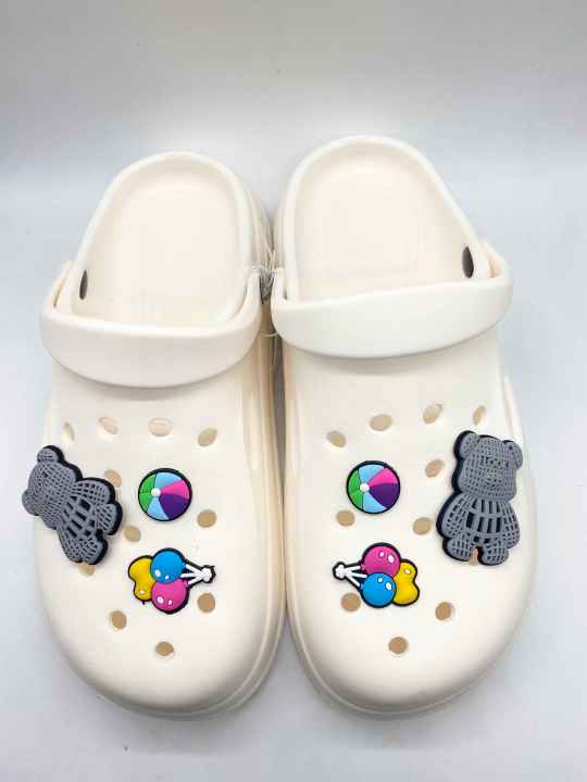 Premium Crocs with beautiful stickers | Daraz.com.np