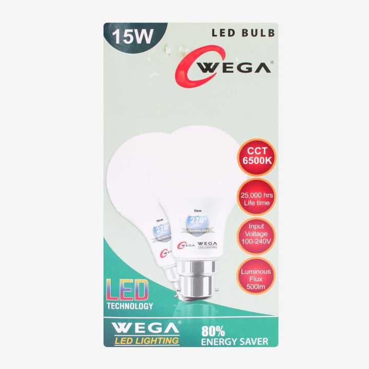 Wega LED Light Bulb 15W 1Piece | Daraz.com.np