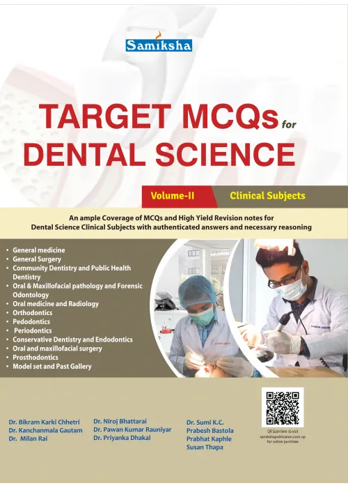 Target MCQs for Dental Science Vol.-II, Clinical Subjects | Daraz.com.np