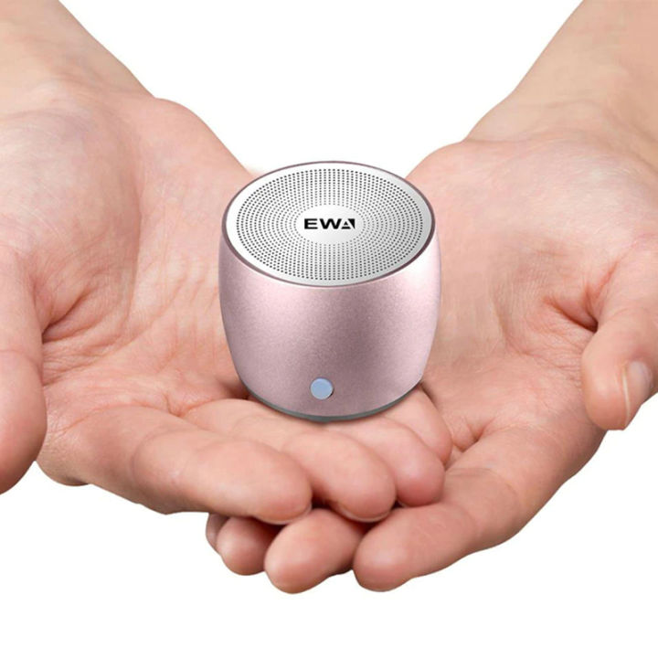EWA A103 Bluetooth Speaker Bass Metal Material Speaker Portable Wireless Stereo Small Speakers ...