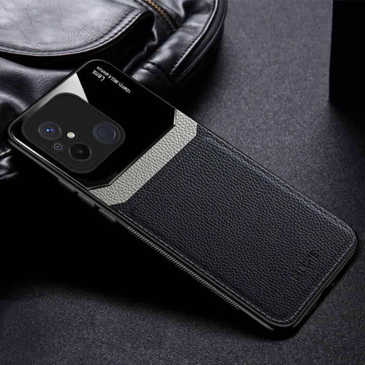Vantime for Xiaomi Redmi 12C / POCO C55 Hybrid Slim Matte Case PU ...