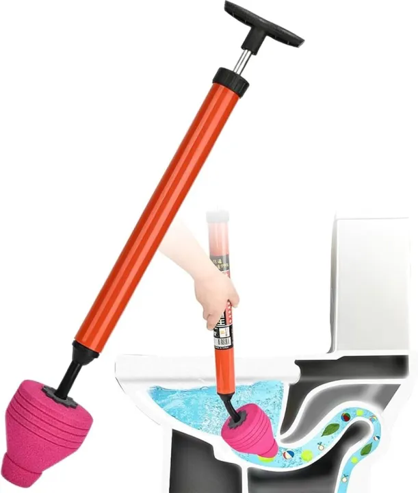 Air Drain Cleaner Multifunctional High Pressure Toilet Plunger Durable ...