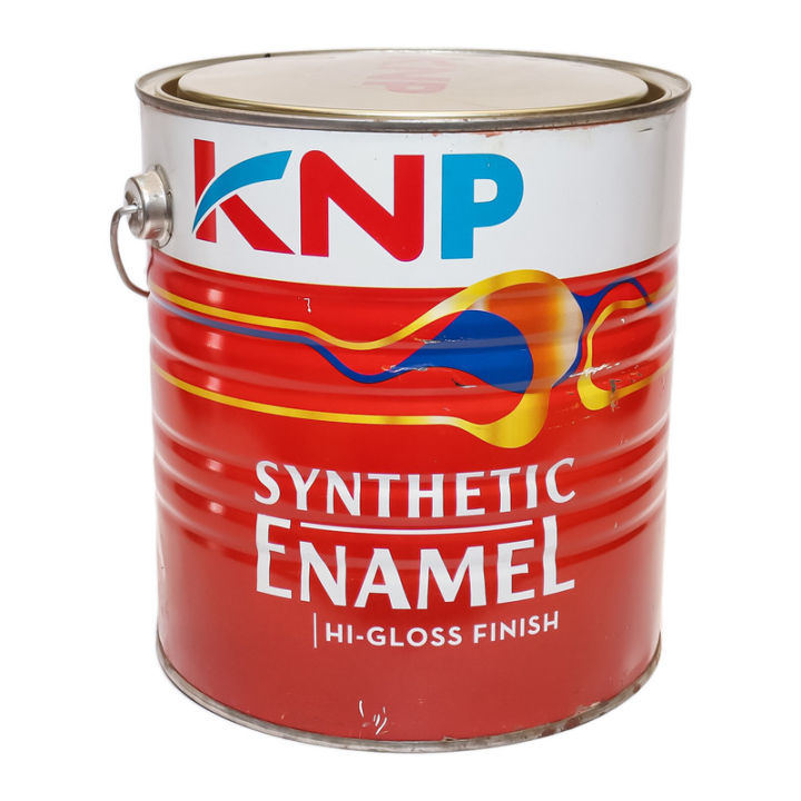 KNP Synthetic Enamel Hi-Gloss Finish Golden Yellow 4 Ltr | Daraz.com.np