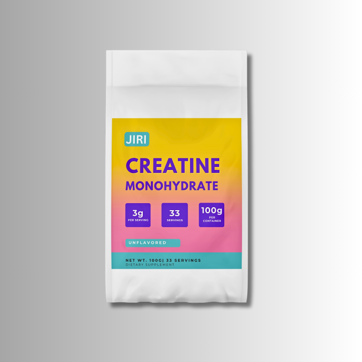 Jiri Nutrition Creatine Monohydrate 100g, Unflavored | Daraz.com.np