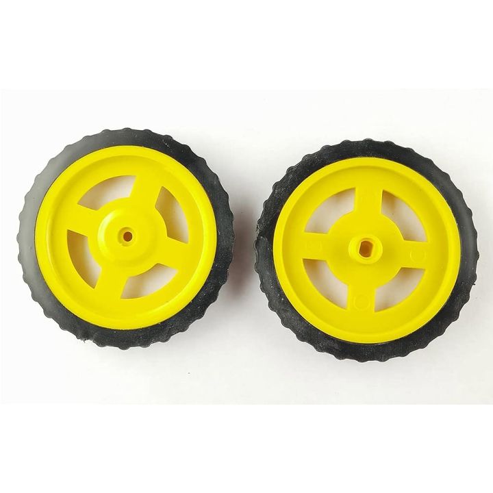 Bo Wheel For Robotic Projects(2 Pcs) | Daraz.com.np