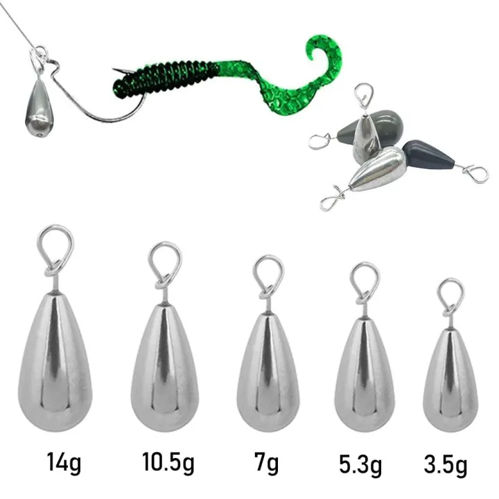 High Quality 3.5/5.3/7/10.5/14g Fishing Tungsten fall Shot Weights ...