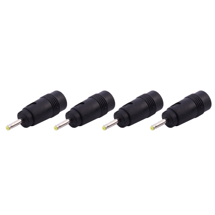 4 Pcs 2.5mm X 0.7mm Male Plug to 5.5mm X 2.1mm Female Jack DC Power ...