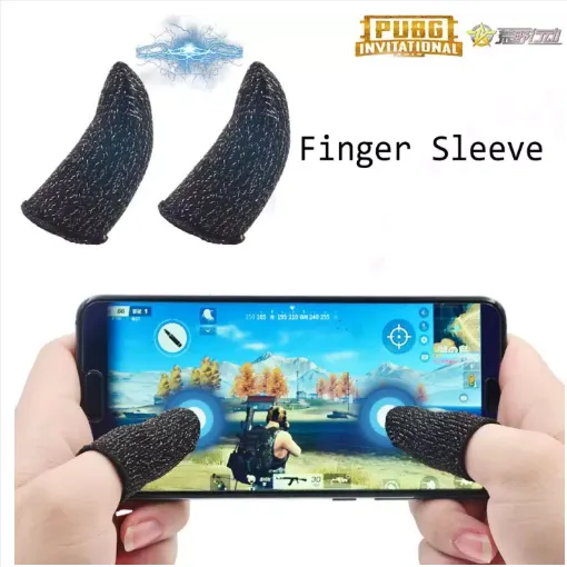 Mobile Game Controller Finger Sleeve Sets , Anti-Sweat Breathable Full ...