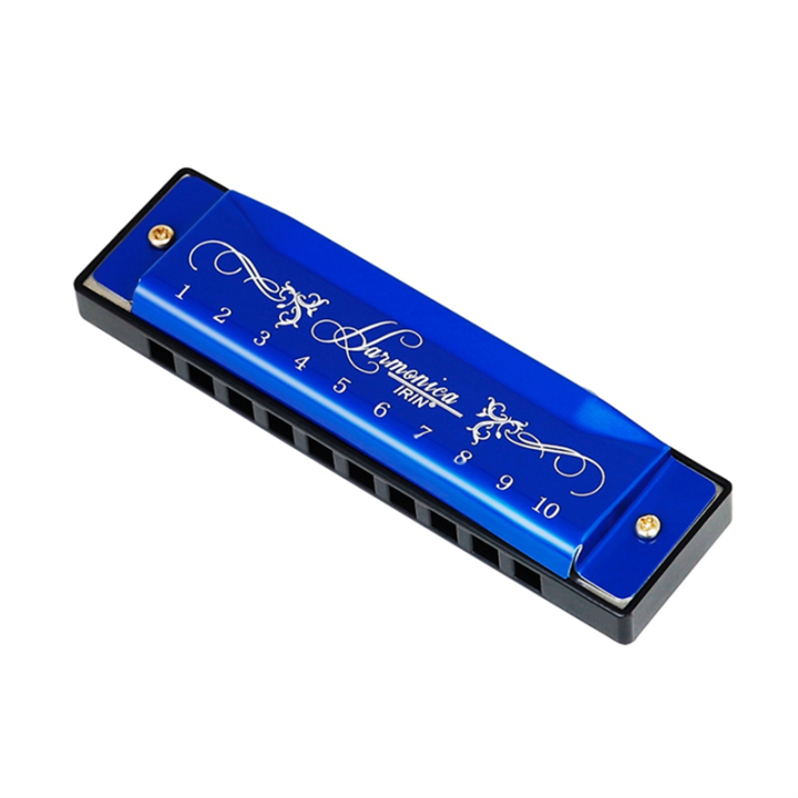 10-Hole 20-Tone Harmonica C Tune Mouth Blowing Piano Beginners Get ...